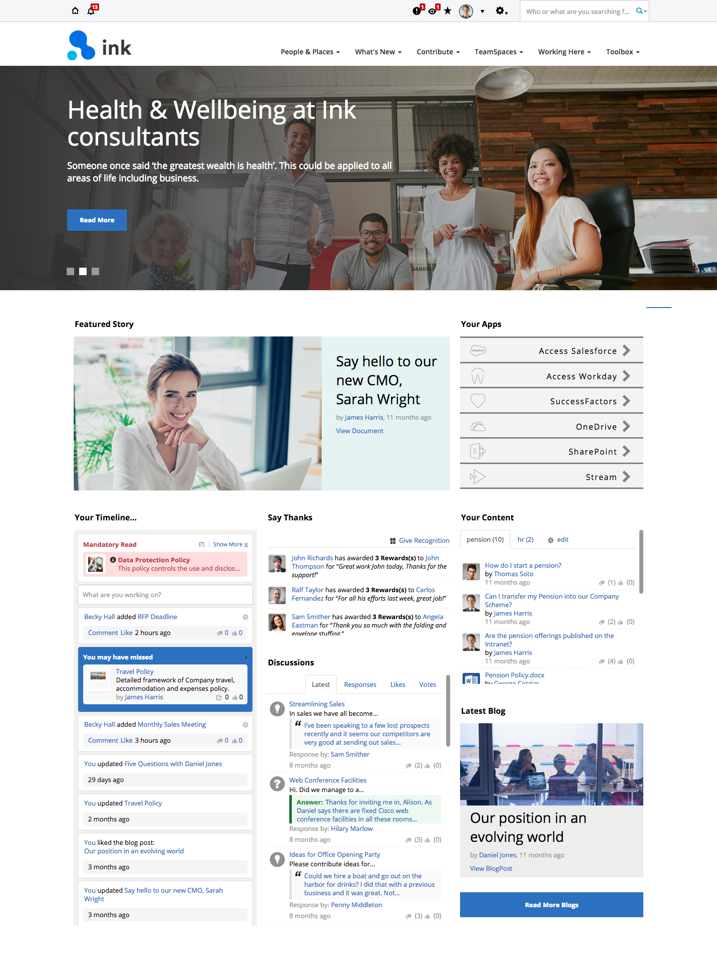 10 Things Every Intranet Should Have | Interact Software