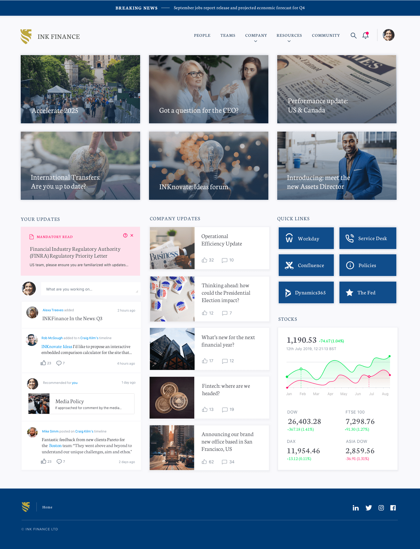 8 Intranet Design Examples Guaranteed to Inspire Your Employees