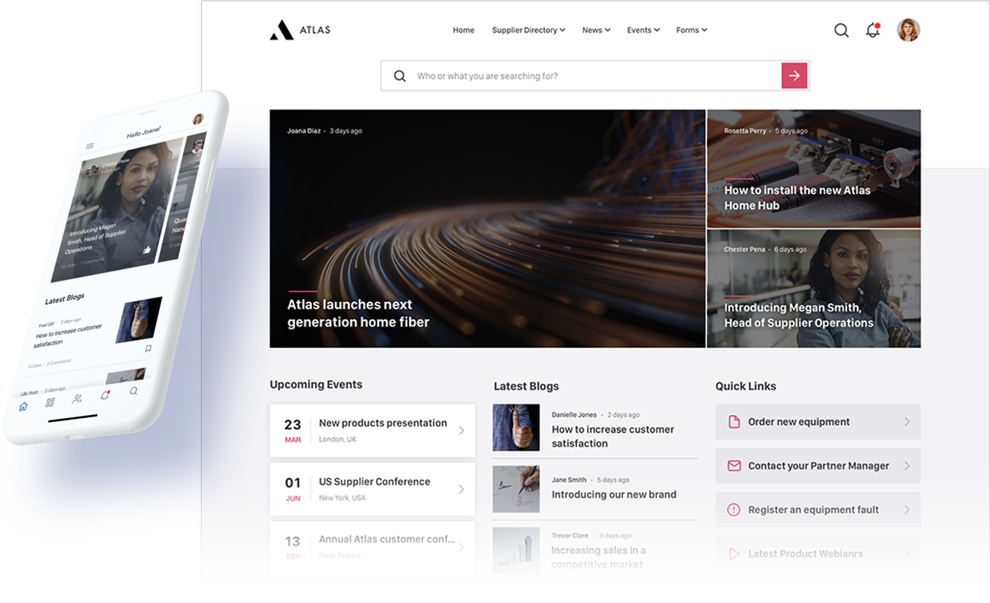 New and efficient uses of Interact software: Extranets and Communities