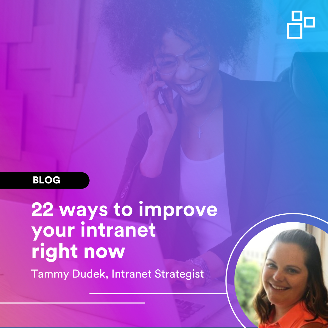22 ways to improve your intranet right now | Interact software
