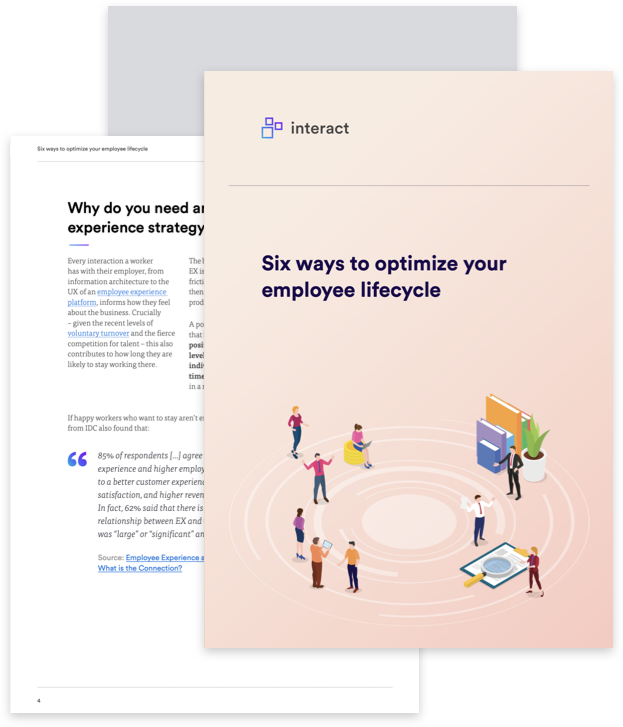 Six ways to optimize your employee lifecycle | Interact software