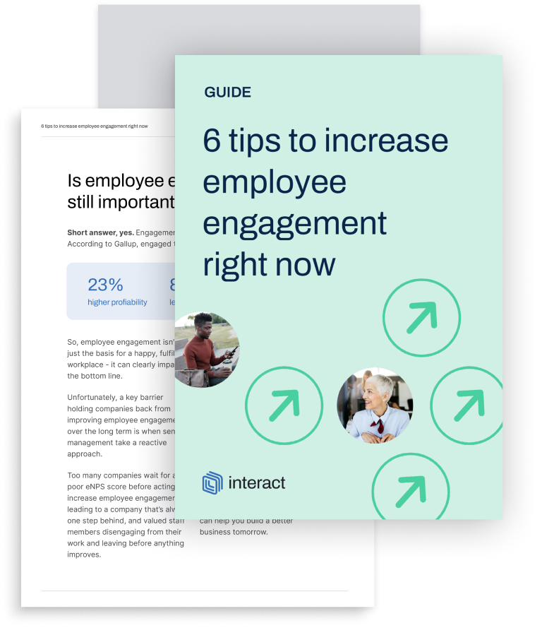 6 tips to increase employee engagement right now | Interact software