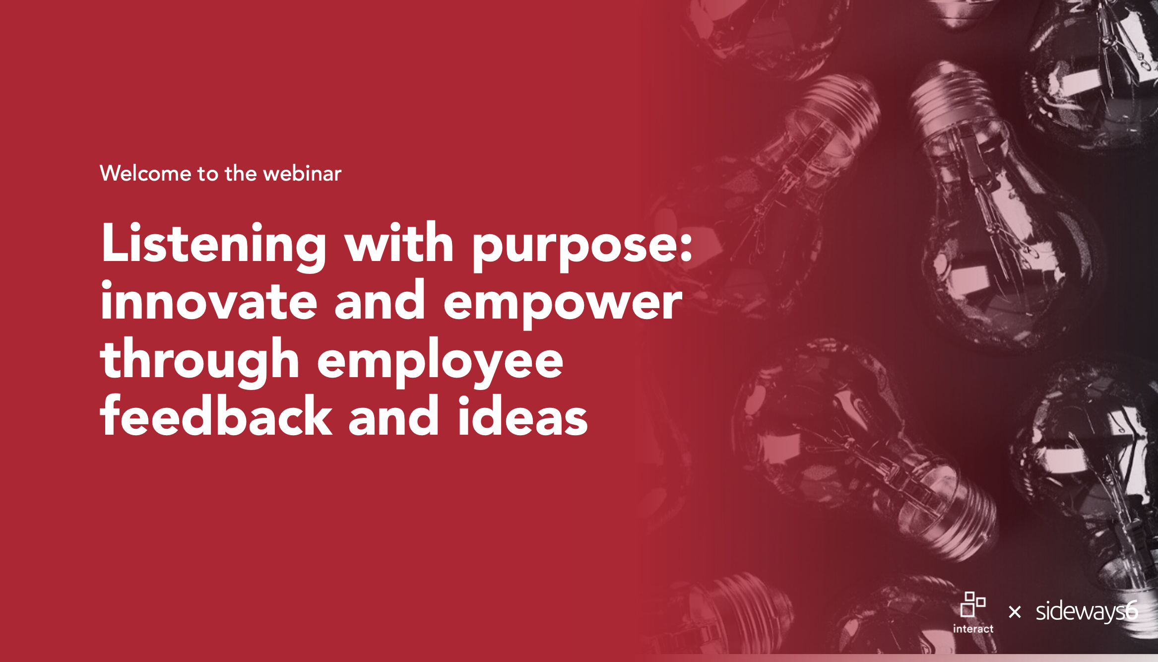 Listening with purpose: innovate and empower through employee feedback ...