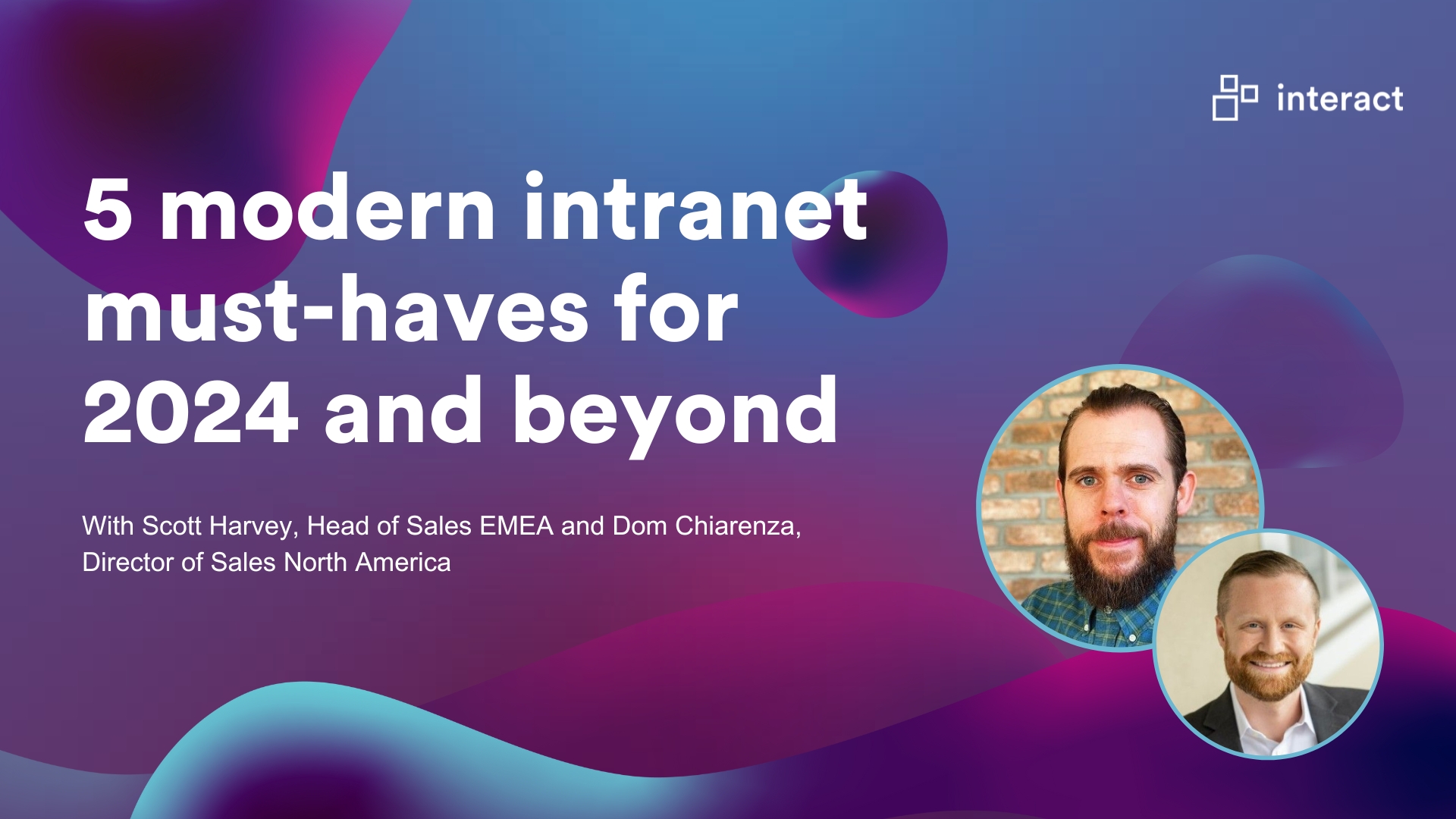5 modern intranet must-haves for 2024 and beyond | Interact software