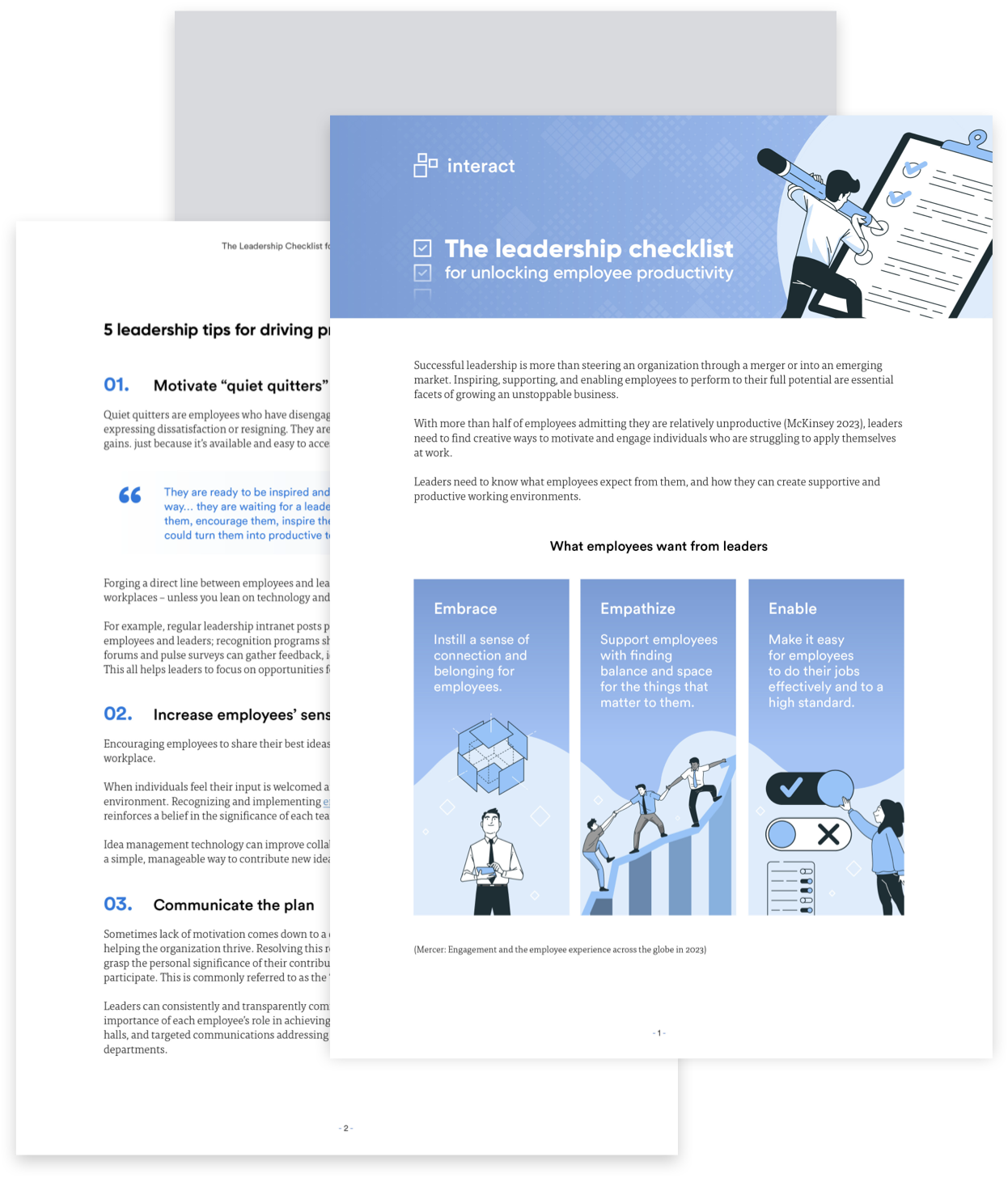 Unlocking Employee Productivity: Leadership Tips for Success | Interact ...