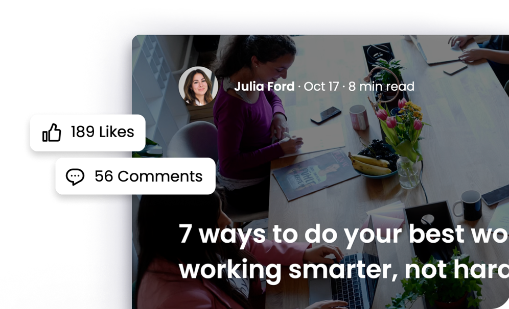 The AI-powered modern intranet | Interact software
