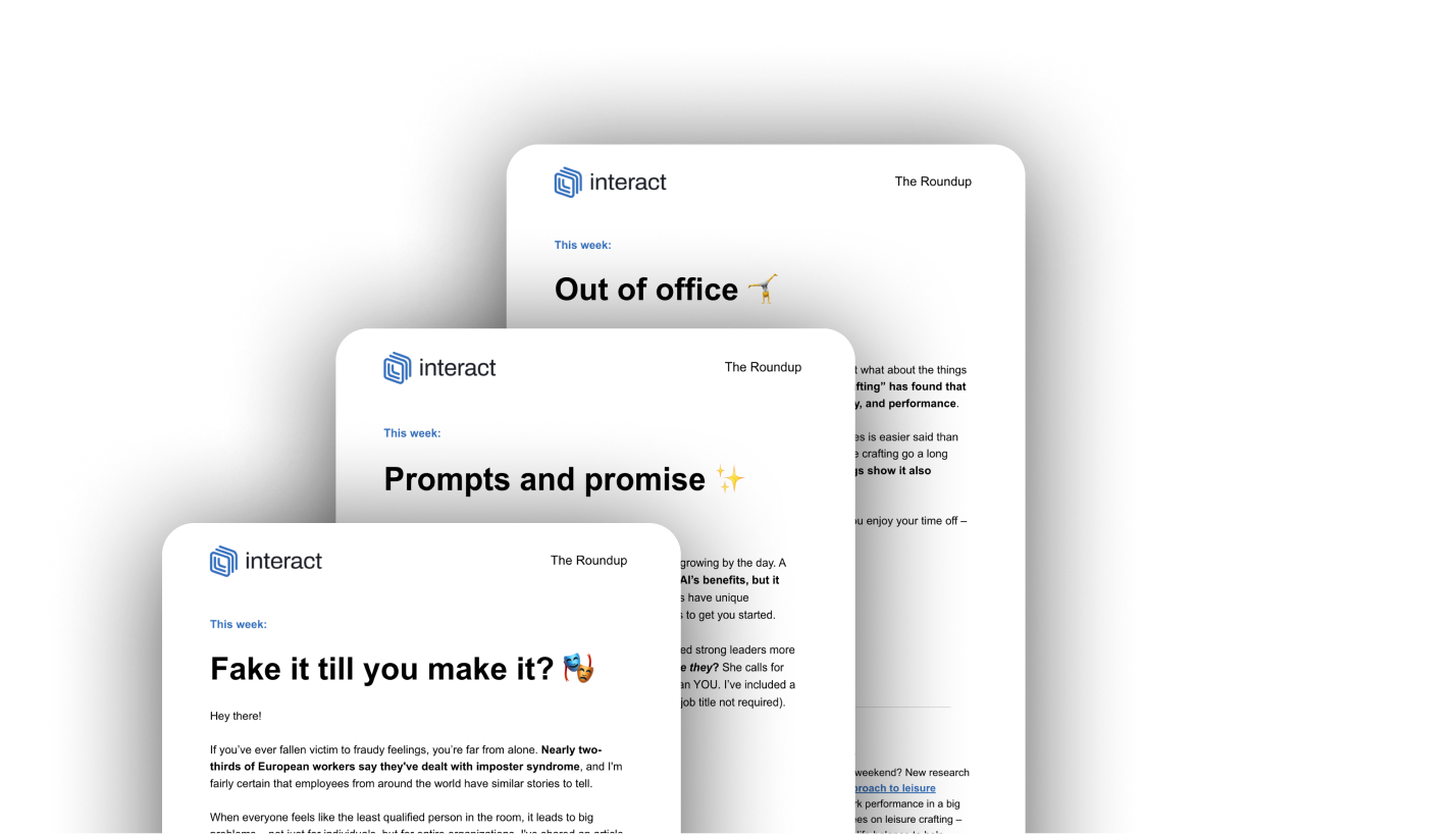 The IC Roundup | Interact software